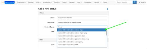 Install And Configure Nautobot Firewall Models Documentation