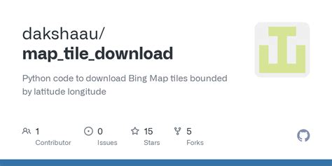 GitHub Dakshaau Map Tile Download Python Code To Download Bing Map Tiles Bounded By Latitude