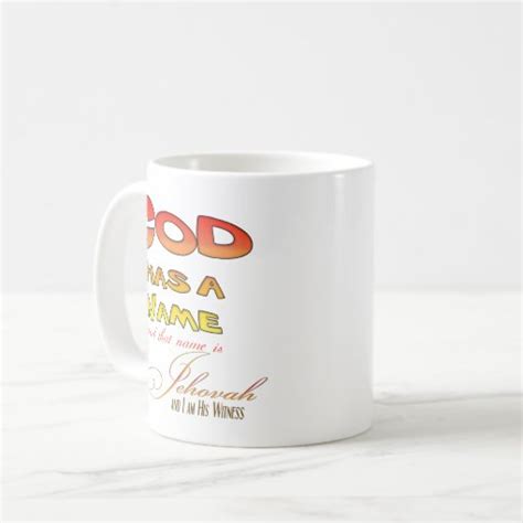 Jehovahs Witness Coffee Mug Zazzle