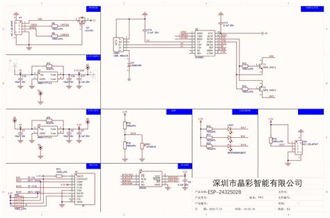 documentação da placa de desenvolvimento esp32 com display 2 8