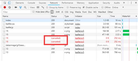 javascript 浏览器取消请求（canceled），服务器如何判断呢？ segmentfault 思否