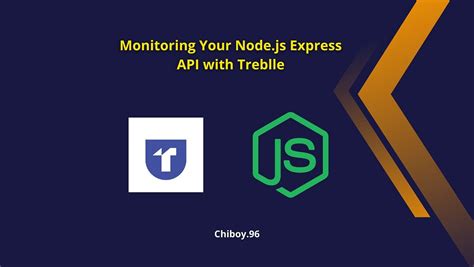 Monitoring Your Nodejs Express Api With Treblle Cloud Native Daily