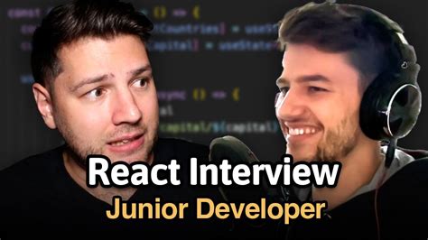 React Junior Developer Interview Questions Challenge YouTube