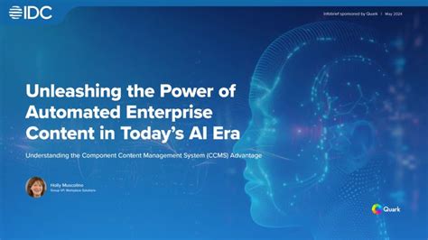 quark software inc on linkedin idc infobrief sponsored by quark quark