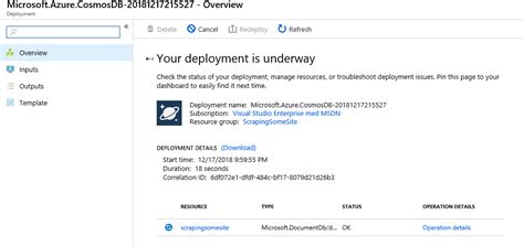 Set Up Cosmos Db In Azure Gosso Optimizely Devblog