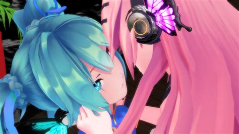 【MMD】magnet 初音ミク 巡音ルカ / MIKU LUKA - YouTube