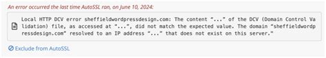The Most Common Autossl Errors In Cpanel And How To Fix Them
