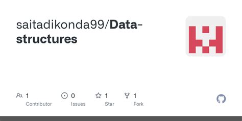 GitHub Saitadikonda Data Structures
