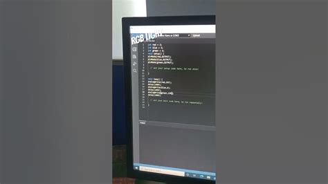 Rgb Light Glowing Using Arduino Nano 😱😱🎵🎶highvoltage Shorts Viral Viralvideo