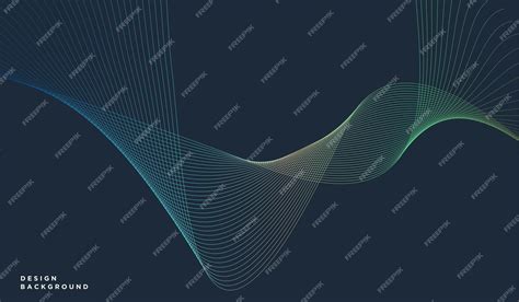 배경 웨이브 입자 디지털 그라데이션 다채로운 무료 벡터