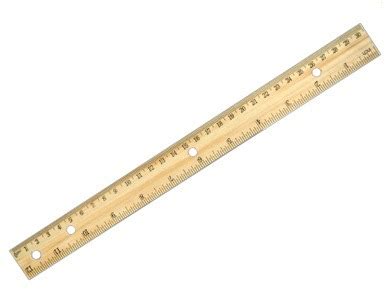 30cm Wooden Ruler Only €045 Schoolbooksdirect
