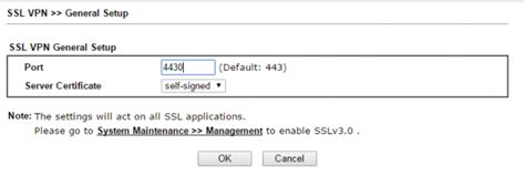 how to configure ssl vpn on vigor 2925 using radius authentication on