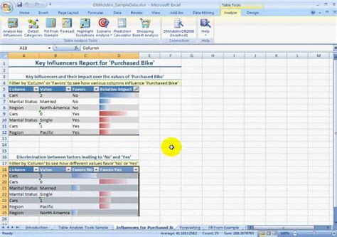 Data Mining For Beginners Using Excel Cogniview Using Excel As An Analytical Tool