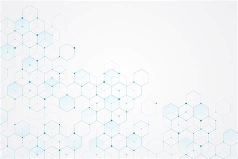 Premium Vector Abstract Hexagonal Molecular Structures In Technology