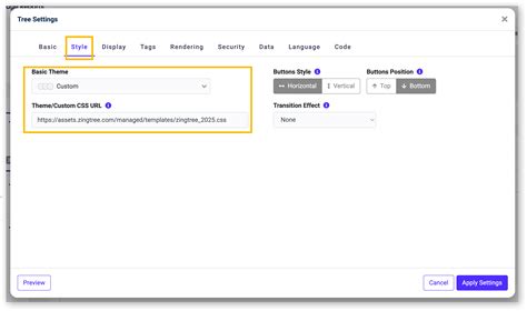 Customizing Zingtrees With Themes And Custom Css Zingtree Help Center