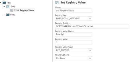 Deploy Registry Settings Smartdeploy Enterprise Deploycentral