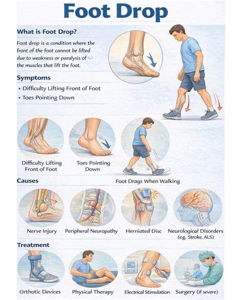 Foot Drop What Is Foot Drop Foot Drop Is The Inability Or Difficulty To Dorsiflex The Foot