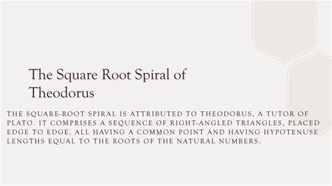 Mathematical Project On Spiral Root Method Pptx