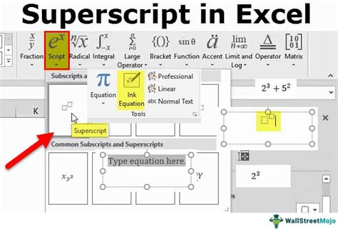 Superscript In Excel Top 5 Methods To Format Text As Superscript