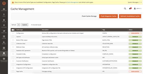 GitHub Mcspronko Selective Cache Refresh Invalidated Cache Extension For Magento