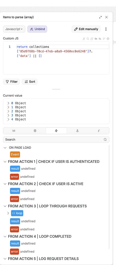 Unable To Loop Through Collection Ask Us Anything Weweb Community