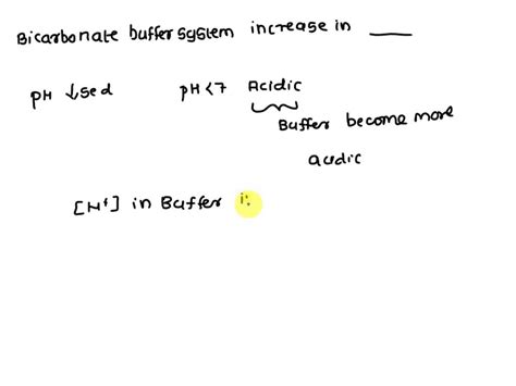 Solved Question 26 In Response To A Decreasing Ph The Bicarbonate Buffer System Causes An