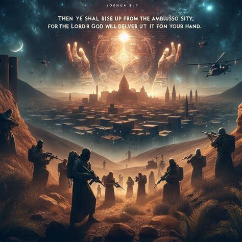 Joshua 8 7 Artwork Bible Art