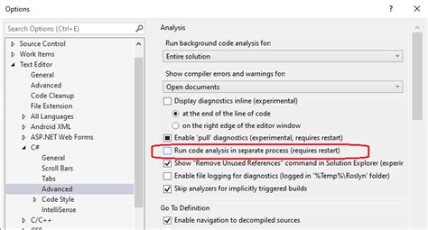 Sonar C Rules Causing Dozens Of AD0001 In Visual Studio Issue 3322