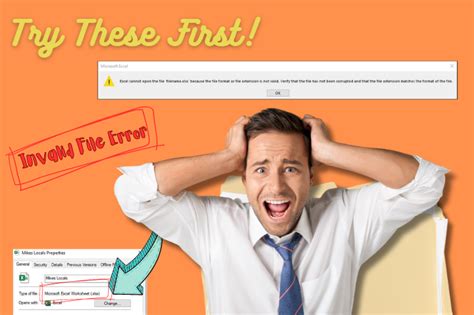 Excel Invalid Extension Or File Format Solutions You Need To Try
