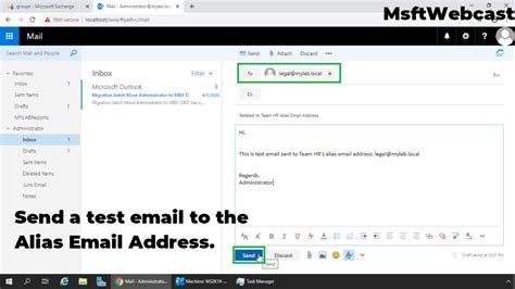 Add Remove Alias Email Address For A Mailbox In Exchange 2019