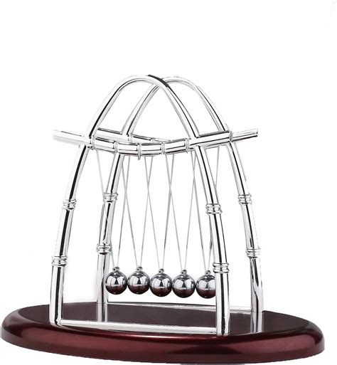 Newtons Cradle Balance Balls Office Decorations For Work