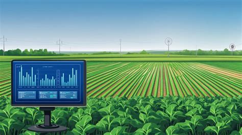 An Illustration Of A Precision Agriculture System That Uses Iot Technology To Monitor Soil