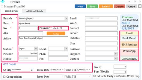 Branch Creation In Retailgraph How To Create Branches In Your Head Office