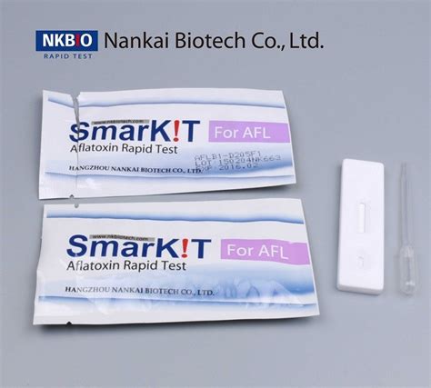Aflatoxin Test Strip For Analysis Of Edible Oil In Laboratory