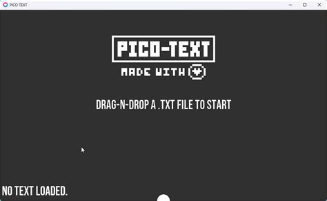PICO TEXT By Fletch