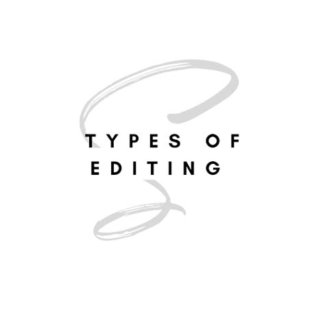 What Types Of Editing Services Are Available