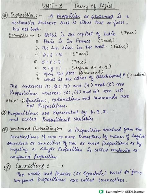 Dstlunit 3theory Of Logics Pdf