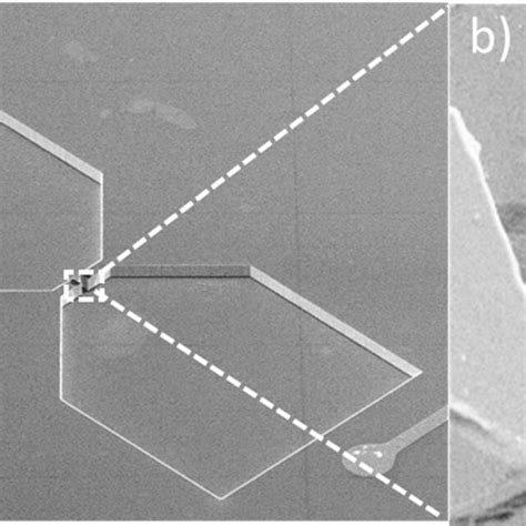 A Sem Image Of The Microchip With The Micropore 10 × 10 × 20 μm And