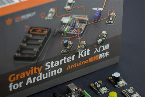 Gravity Starter Kit For Arduino By Dfrobot