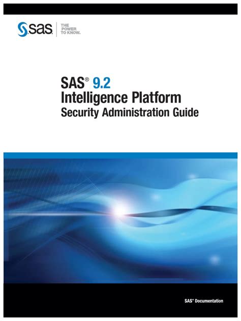 Sas Security Administration Guide Pdf Password Authentication