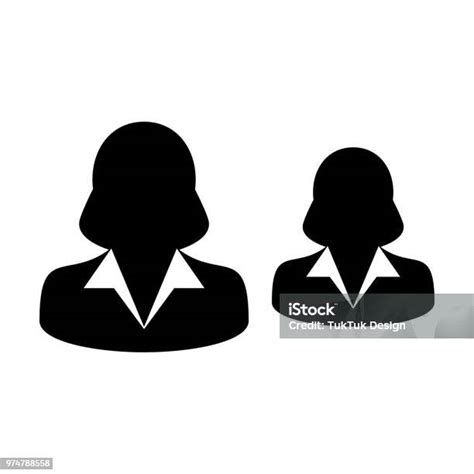 직원 명 아이콘 벡터 여성 그룹 기호 평면 색 문양 그림에서 비즈니스 관리 팀에 대 한 아바타 감독에 대한 스톡 벡터 아트 및 기타 이미지 Istock