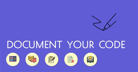 document as you code