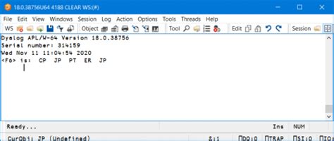 Enhanced Debugging With Function Keys Evaluate Selection Dyalog Blog