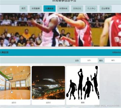 Pythonvue高校体育比赛赛事信息系统比赛组队 编写组队程序 Vuepython Csdn博客