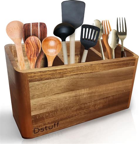 Dstuff Large Kitchen Utensil Holder Organizer For Counter