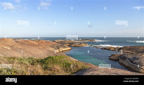 The Elephant Rock In The William Bay National Park Close To Denmark In