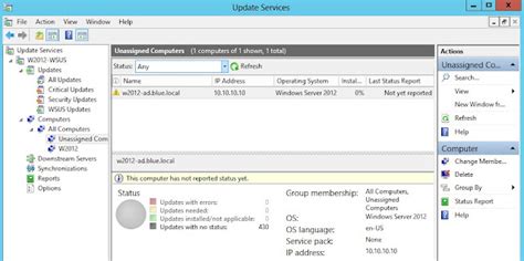Wsus Deployment And Configuration Issues