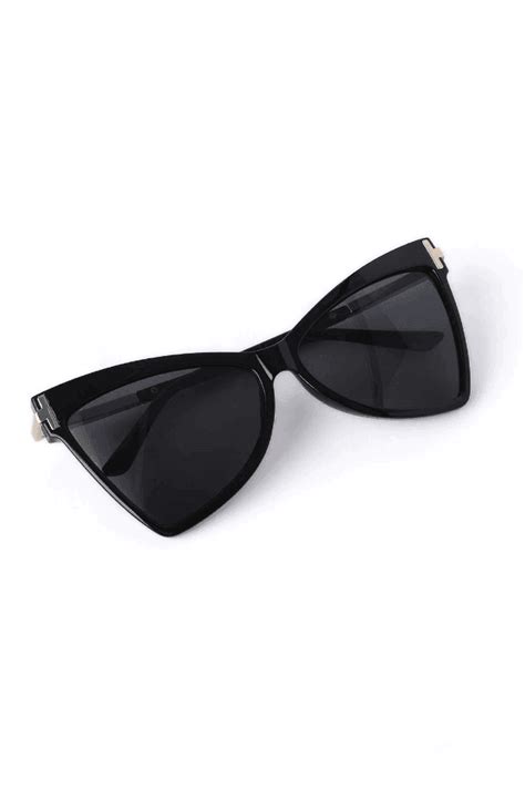 Angled Cat Eye Sunglasses Godu Shop