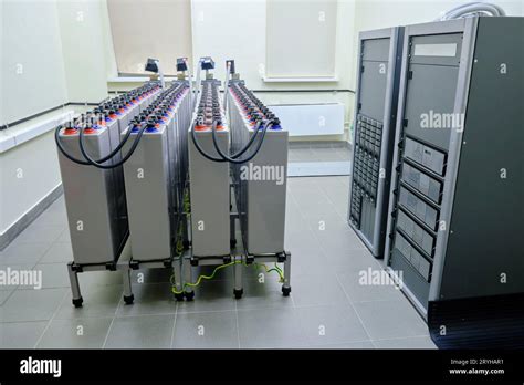 Control Panel On The Ups Module Displays Important Information About