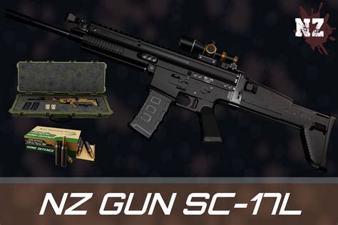 Weapon Nz Guns Sc17 L Hdrp Support 3d Weapons Unity Asset Store